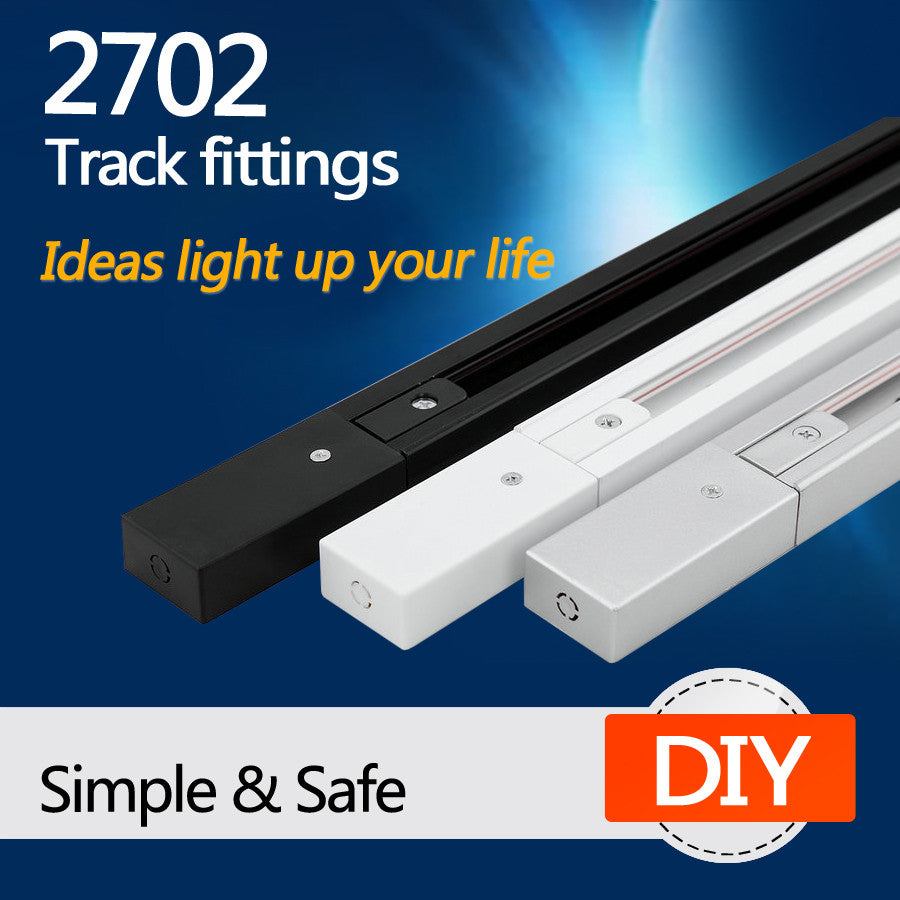 2702, 2/3/4 wires track for LED foucs track light from LEDing the life ...